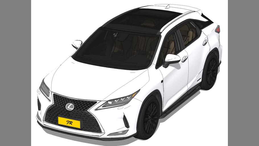 2022 Lexus RX450h | 3D Warehouse