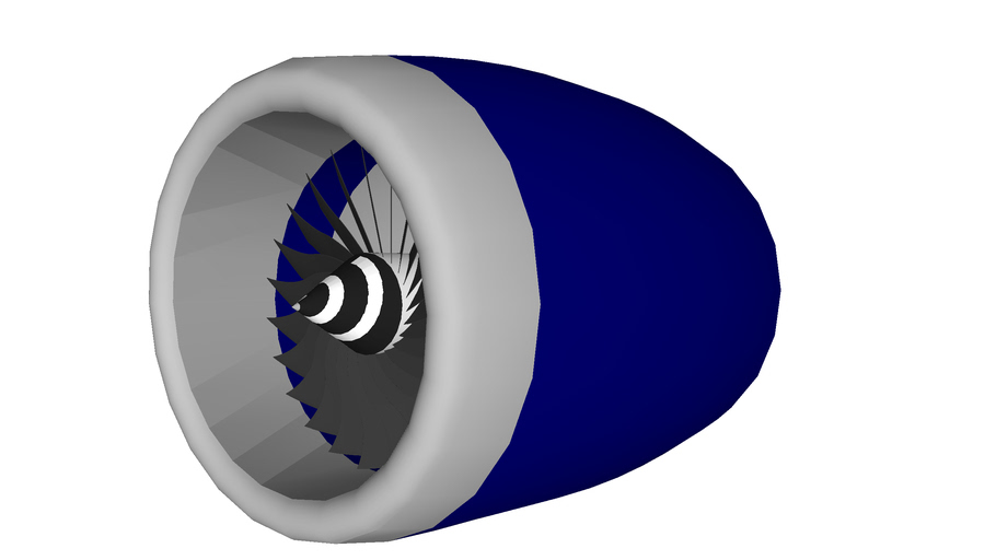 Rolls Royce Trent XWB Engine | 3D Warehouse