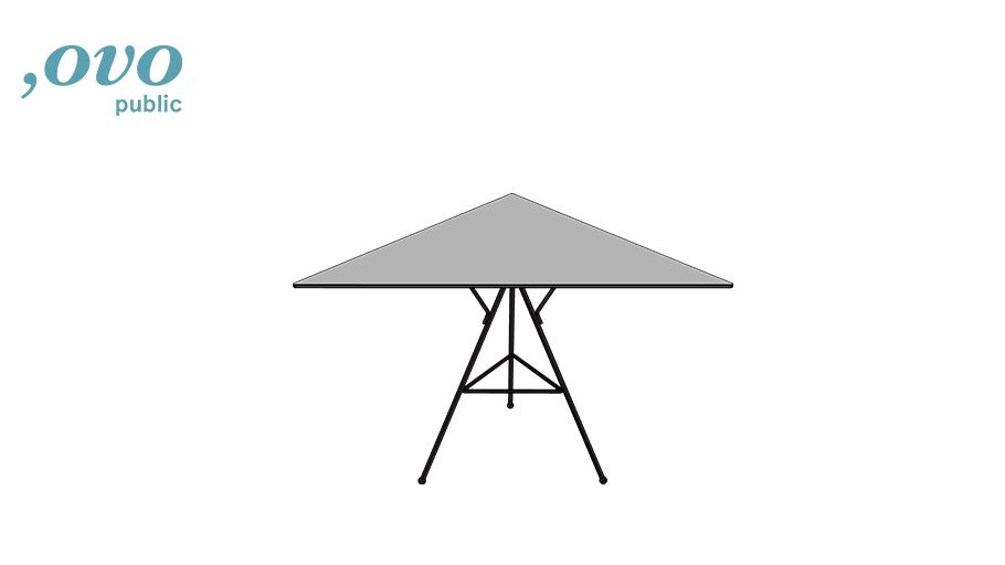 Mesa 22 - Triangular | 3D Warehouse