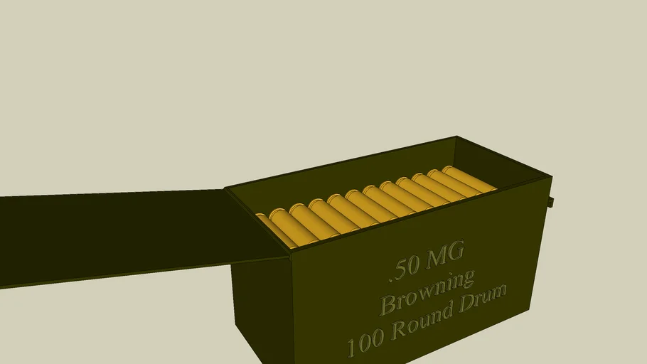 Bullets (ammo can) | 3D Warehouse