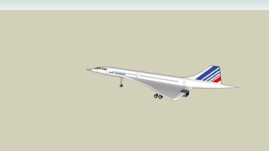 concorde | 3D Warehouse