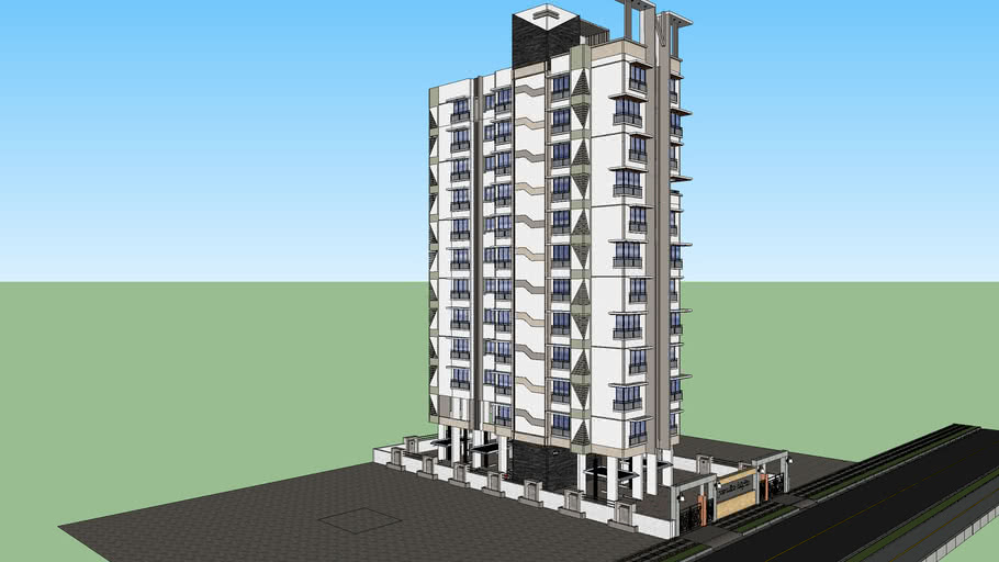 MODERN BUILDING 2 | 3D Warehouse