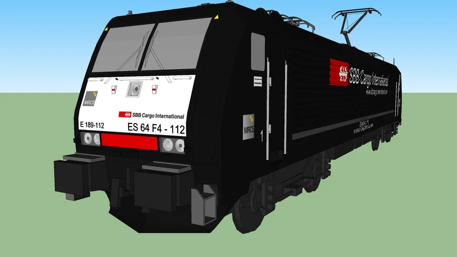 Siemens ES 64 F4 (BR 189) SBB Cargo | 3D Warehouse