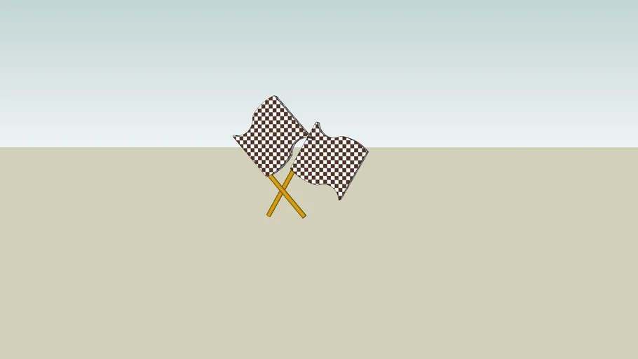 Checkered Flags | 3D Warehouse