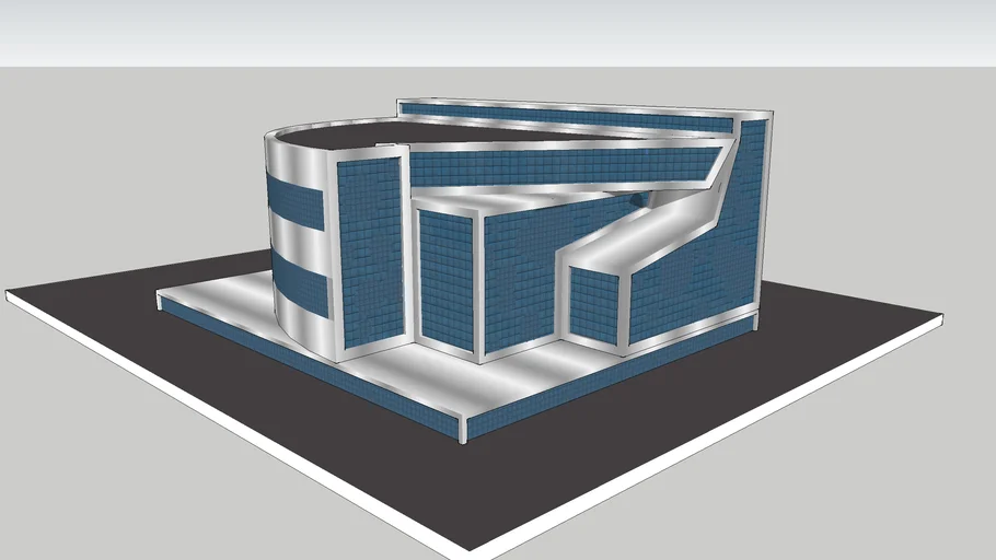 Unique Building Design | 3D Warehouse