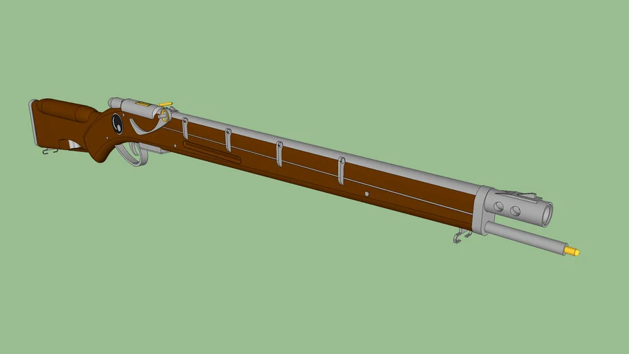 Dunlock Arbiter Rifle | 3D Warehouse