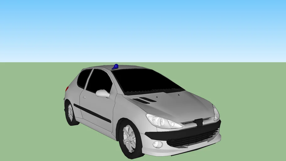 peugeot 206 BAC | 3D Warehouse