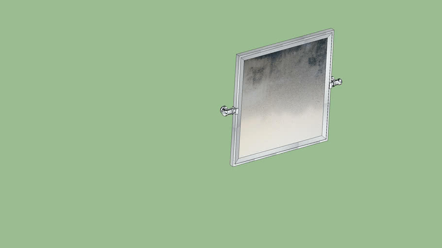 Rectangular Tilt Mirror | 3D Warehouse