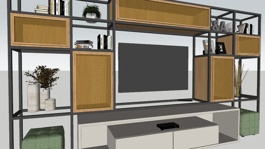 Estante industrial | 3D Warehouse