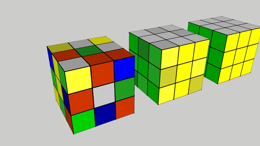 Rubix cubes | 3D Warehouse