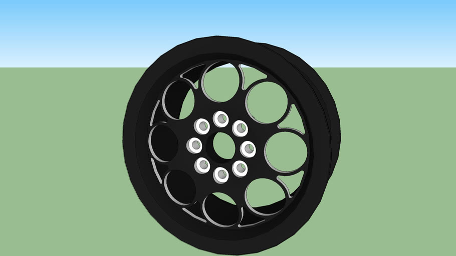 weld racing rims 15x8 inch pcd 100x8 | 3D Warehouse