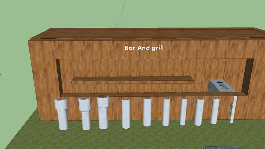 pool and bar and grill | 3D Warehouse