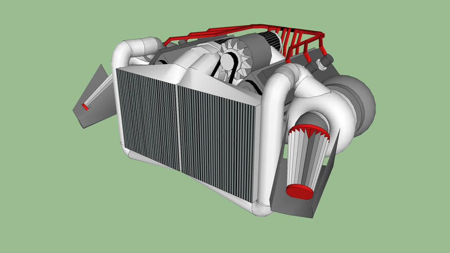 V6 engine | 3D Warehouse