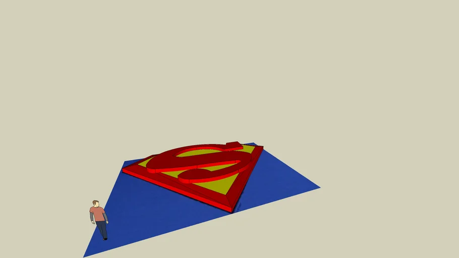 superman logo | 3D Warehouse