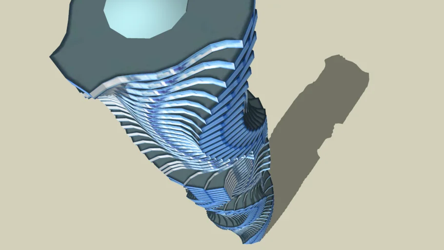 83 kb Dynamic Tower, Dubai | 3D Warehouse