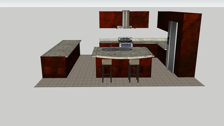 Modern Kitchen | 3D Warehouse