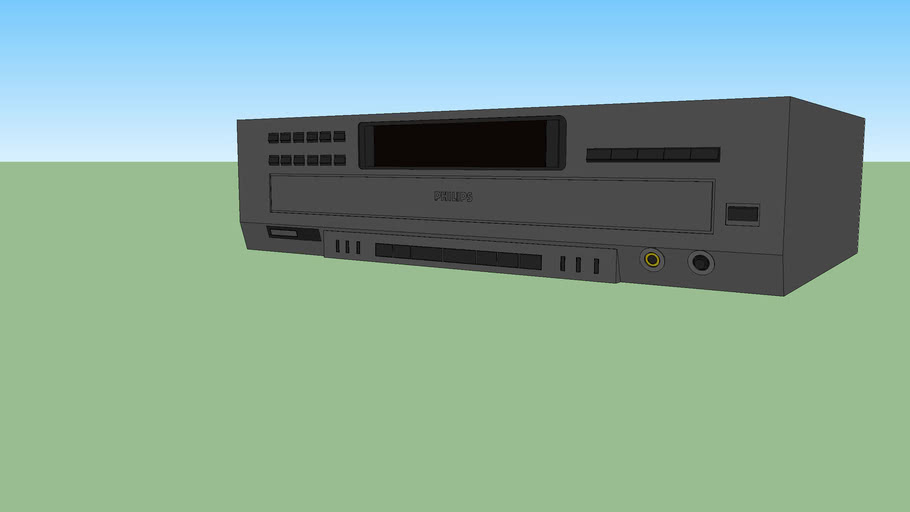 Philips CDC925 900 Series stereo CD changer | 3D Warehouse