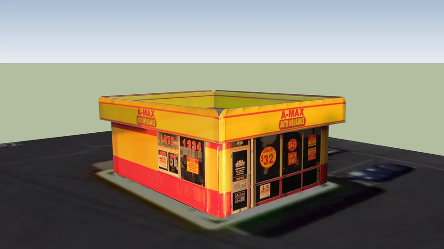 A-MAX Auto Insurance | 3D Warehouse