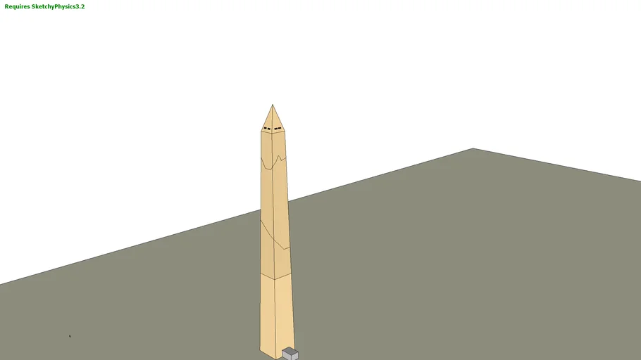 Washington Monument Destruction | 3D Warehouse