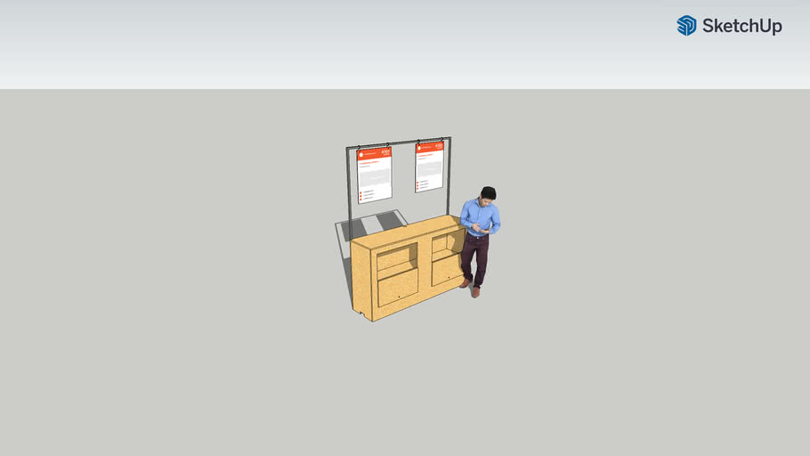 ALPHA stand render | 3D Warehouse