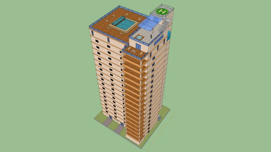 Edificio Island the Sun Palace - (Building Island the Sun Palace) | 3D Warehouse