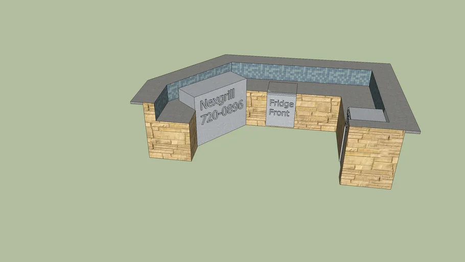 Outdoor Kitchen | 3D Warehouse