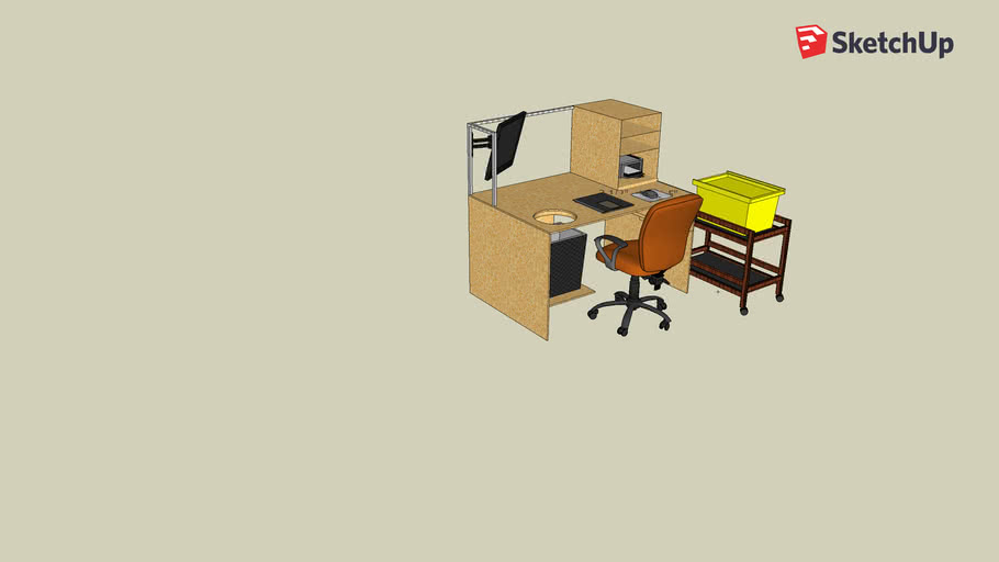 Packing Desk | 3D Warehouse