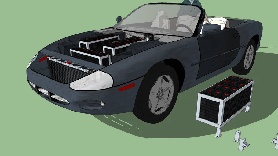 Jaguar xk8 EV Conversion | 3D Warehouse