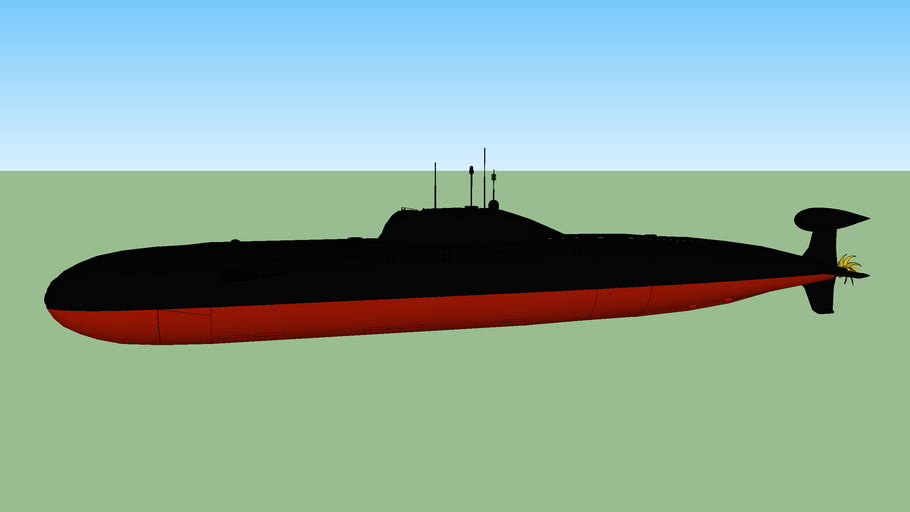 Akula Class SSN | 3D Warehouse