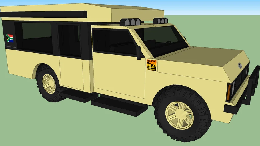 Ihlathi Safari Designs Kampeerder 1970s | 3D Warehouse