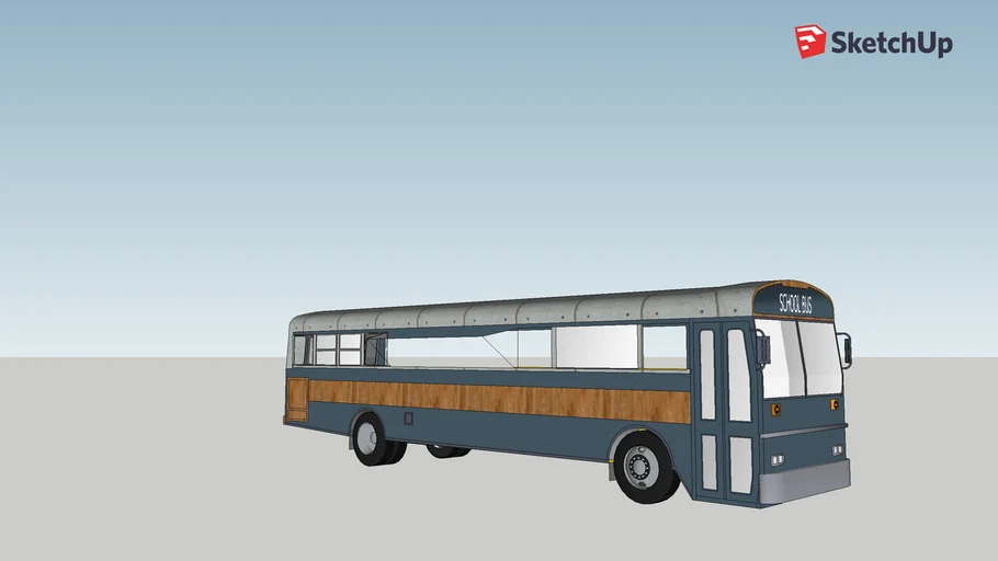 School Bus Plan View