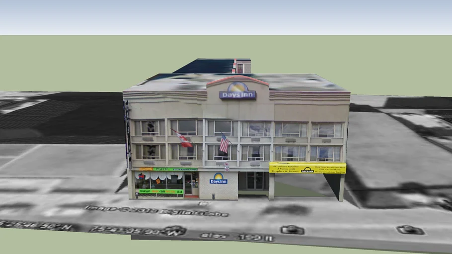 Days Inn Hotel | 3D Warehouse