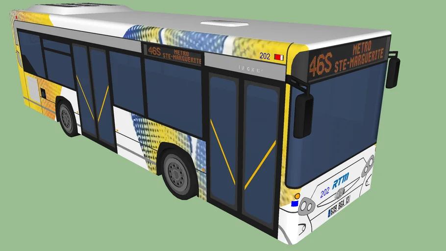 Heuliez 'Acces Bus' GX 127 RTM | 3D Warehouse