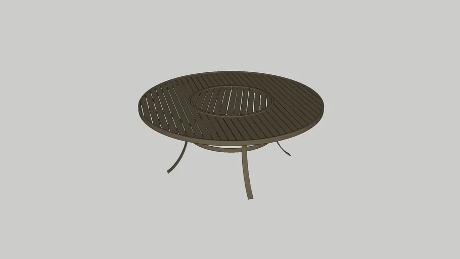 Mesa de Jantar Ripada com giratorio - APL | 3D Warehouse