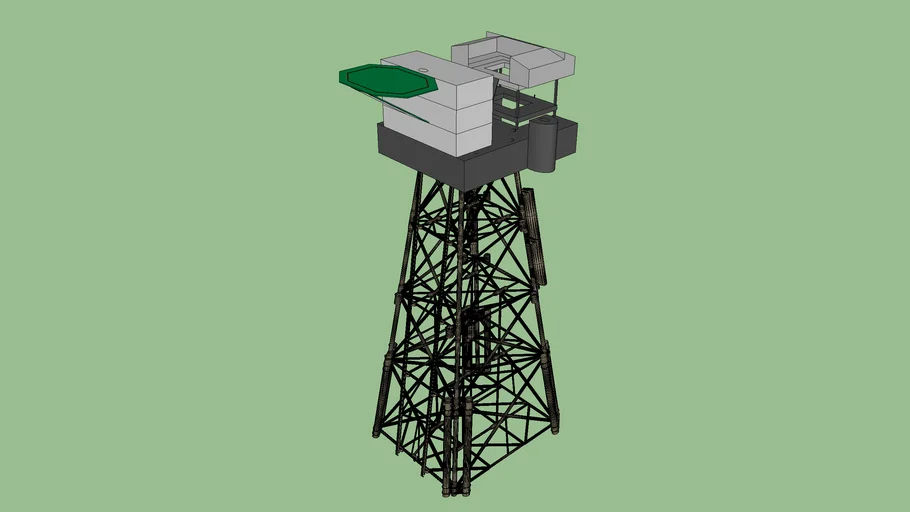 oil rig | 3D Warehouse