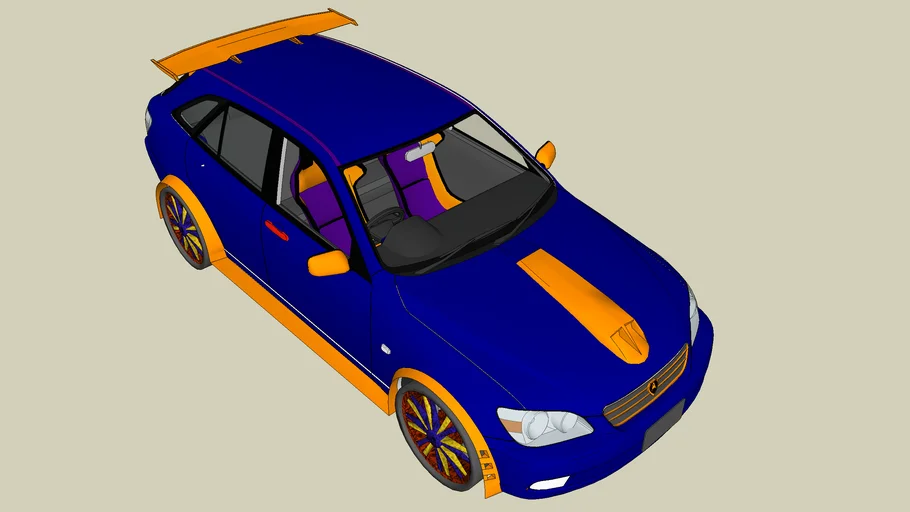 tuned toyota,altezza sporting | 3D Warehouse