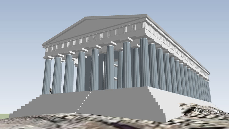 El Partenón de Atenas | 3D Warehouse
