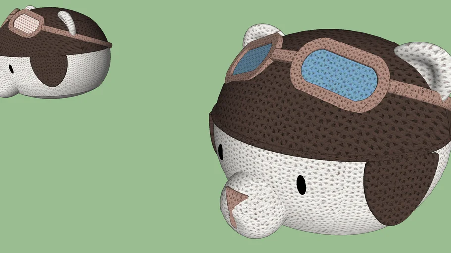 Puff Aviador - Kinder Design | 3D Warehouse