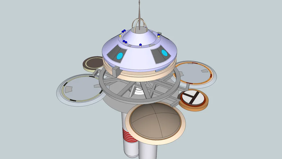 Star Trek - Space Laboratory Regula 1 | 3D Warehouse