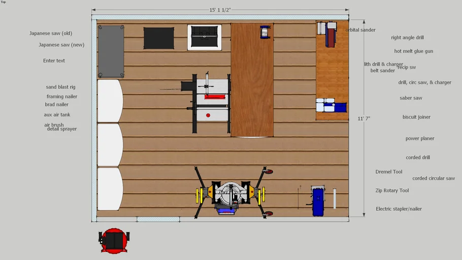 Shop in Small Space | 3D Warehouse