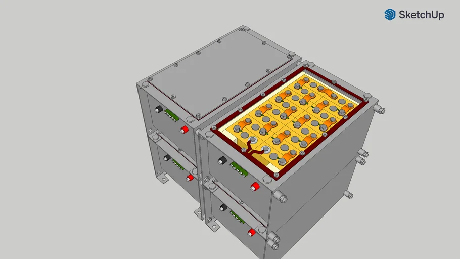 Modular battery concept | 3D Warehouse