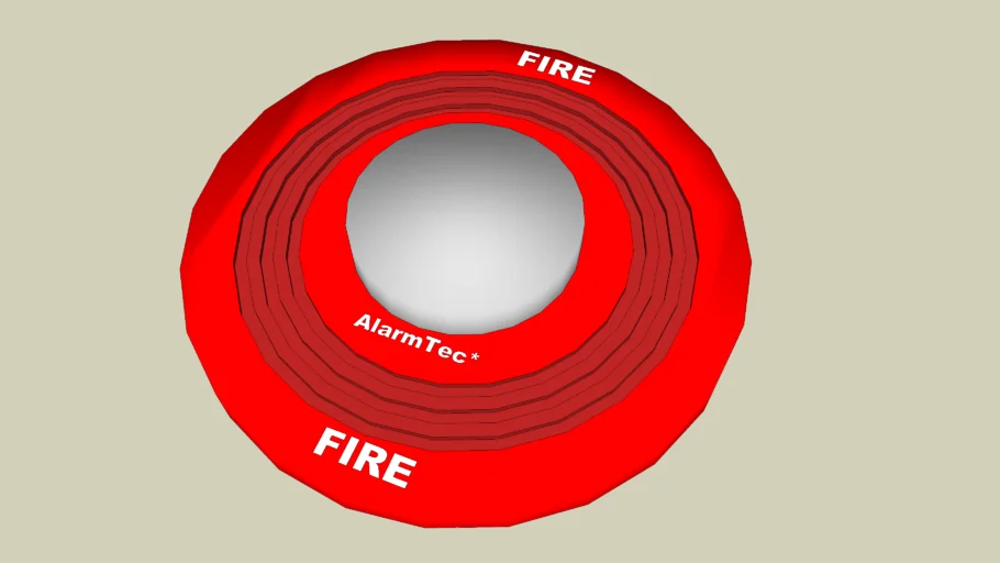 AlarmTec* Fire Alarm | 3D Warehouse