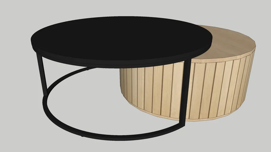 Table basse BOLDIN | 3D Warehouse
