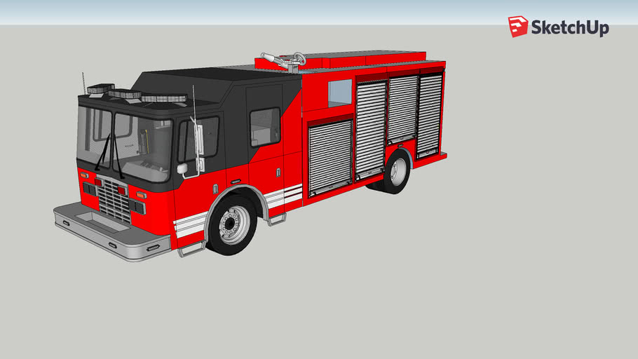 Fire Engine | 3D Warehouse