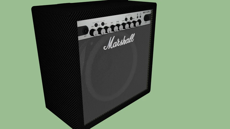 Marshall MG15CFX Medium Size Amp | 3D Warehouse
