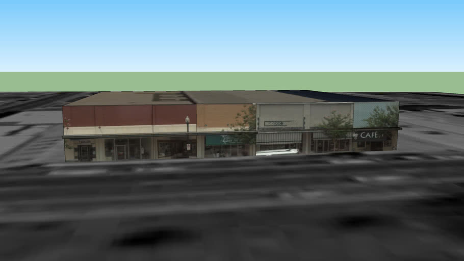 Downtown retail building | 3D Warehouse