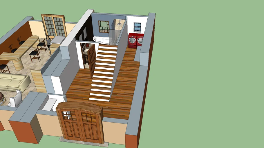 Triple Stack Vault Int 2 | 3D Warehouse