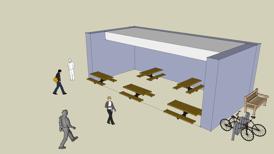 Restaurant-Outdoor | 3D Warehouse