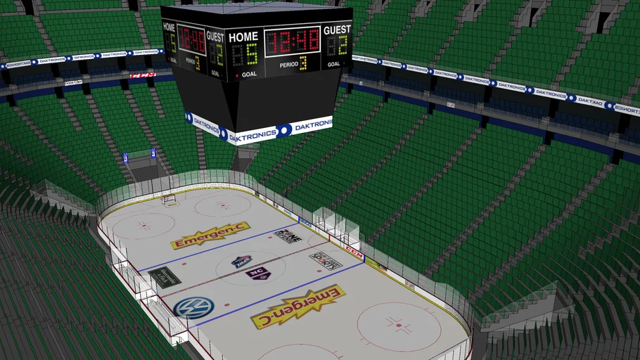 Fictional SPHL arena (23,400 capacity) | 3D Warehouse