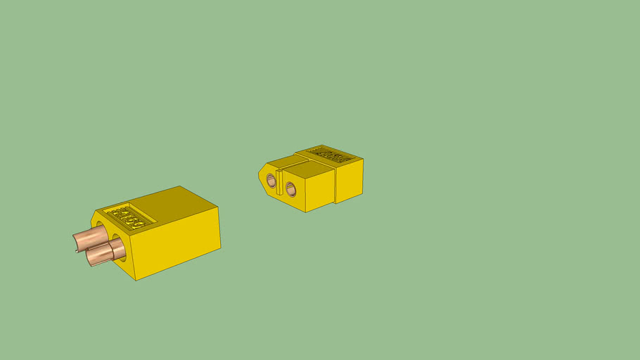 XT60 Connector | 3D Warehouse